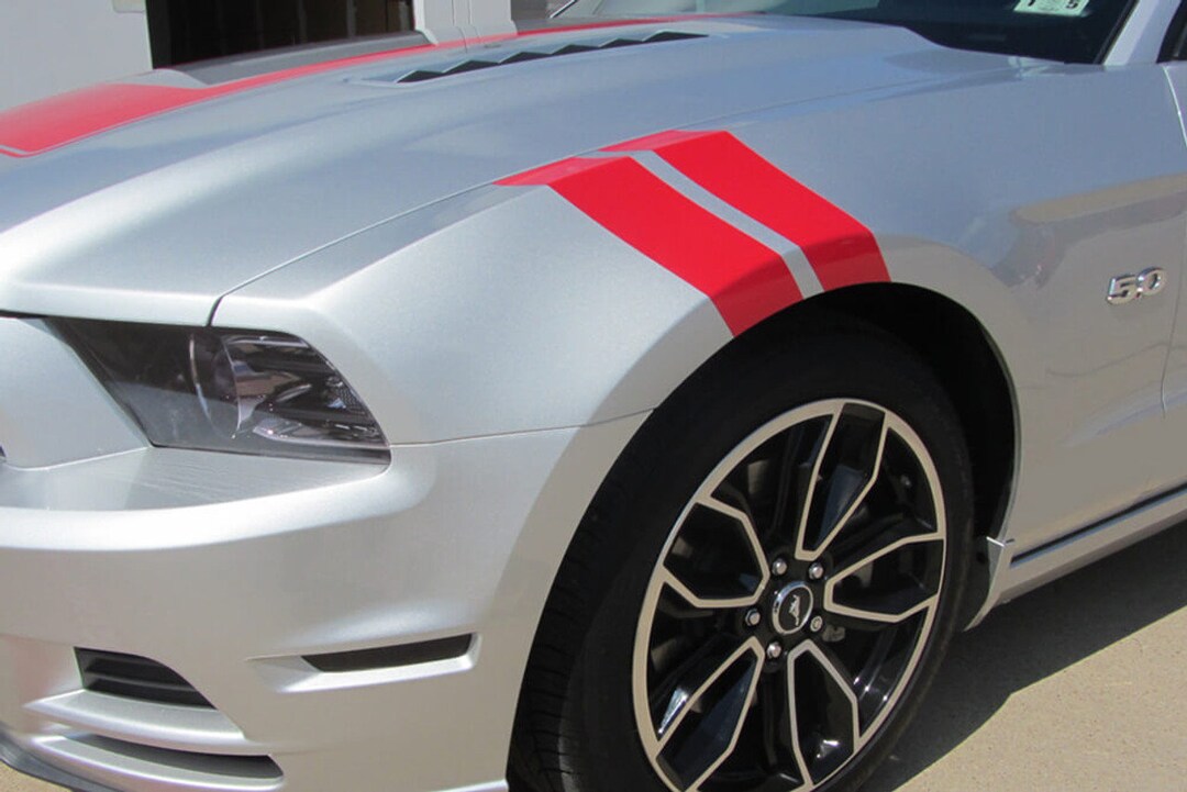 For 2005-2014 Mustang Hash Mark Stripes - Etsy