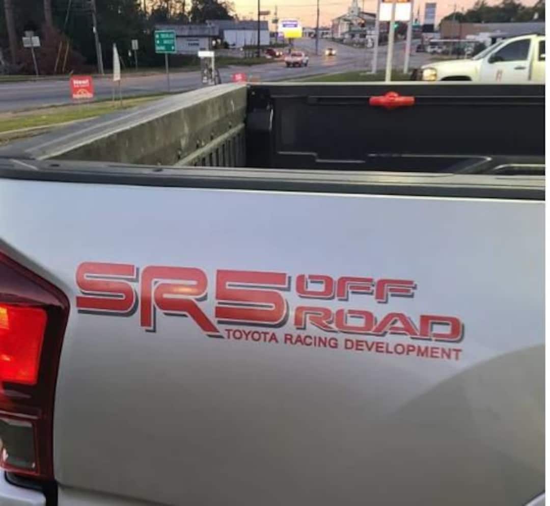 2 SR5 off Road Decals for Toyota Tacoma Tundra Pair Sticker Truck ...