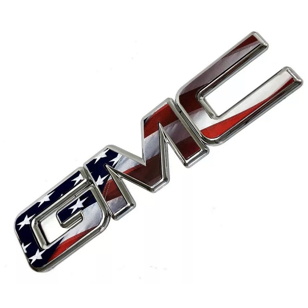 For GMC Sierra Yukon (07-17) Front Grill Emblem Decal Overlay ...