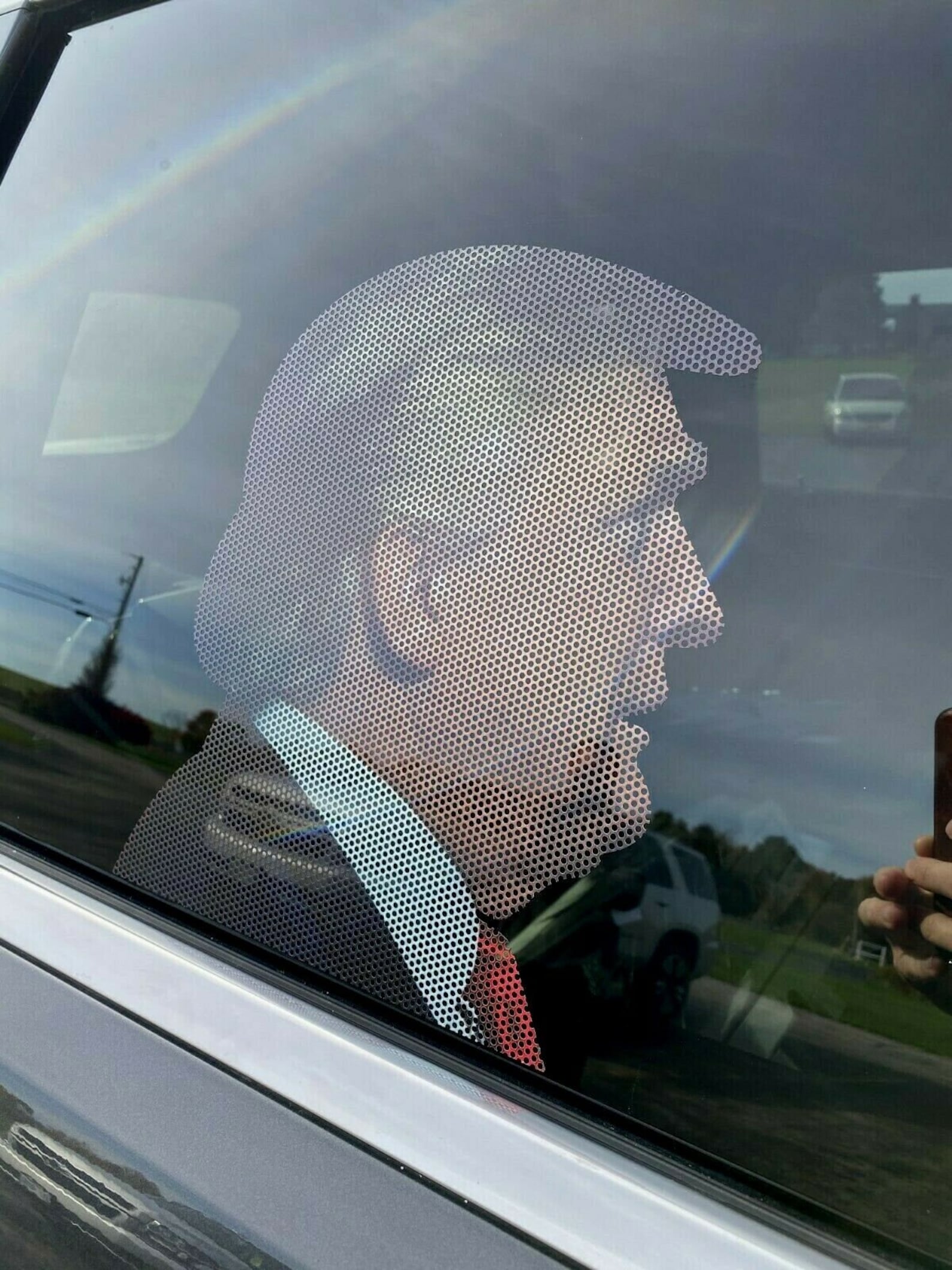 President Donald Trump Car Sticker Decal Life Person Passenger Side ...