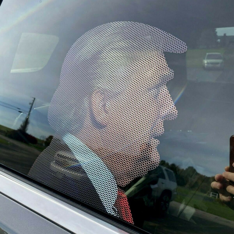 Donald Trump Car Window Decal - Etsy