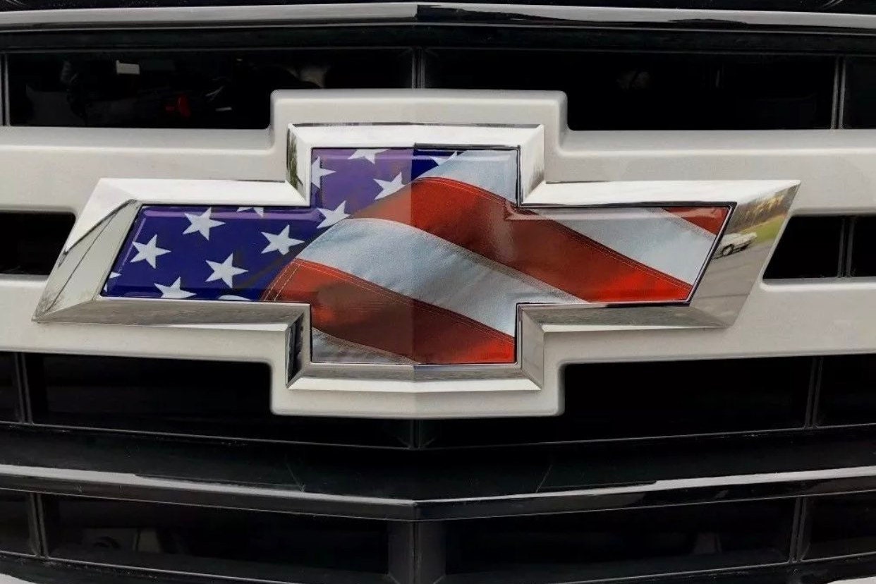 Chevy Emblem Rebel Flag