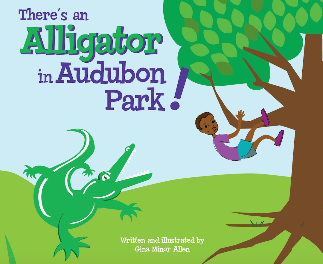 There's an Alligator in Audubon Park! - Etsy
