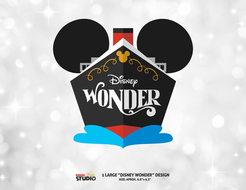 Disney Wonder Printable Disney Cruise Magnet Design - Etsy