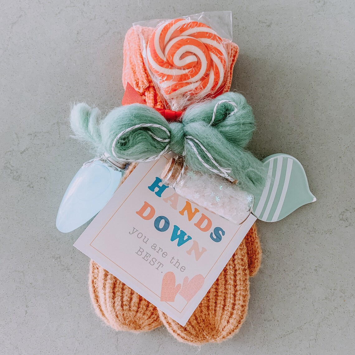 HANDS DOWN - Gift Tag, Teacher Gift, Therapist Gift, Gift Card - Etsy