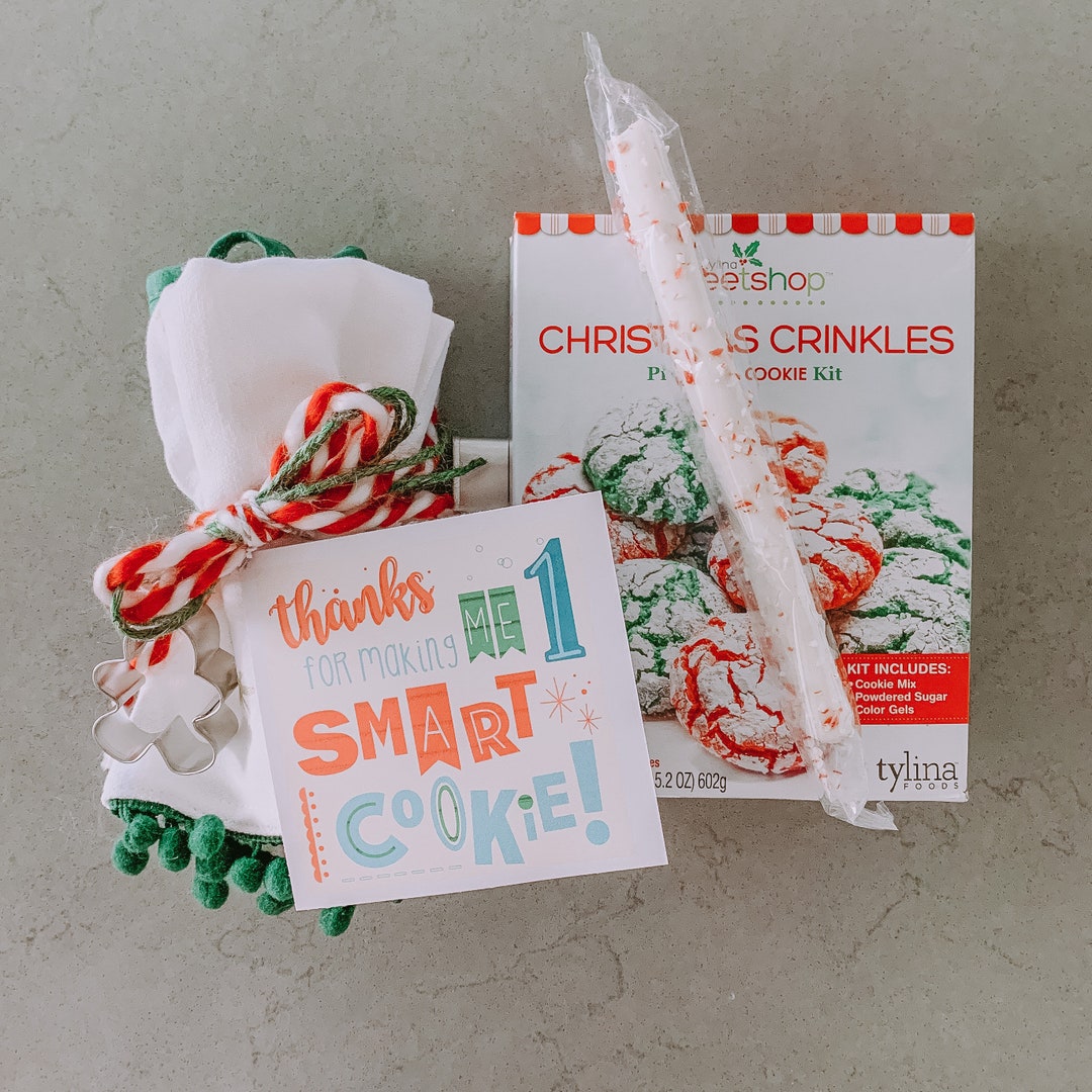 SMART COOKIE - Gift Tag, Teacher Gift, Therapist Gift, Gift Card - Etsy