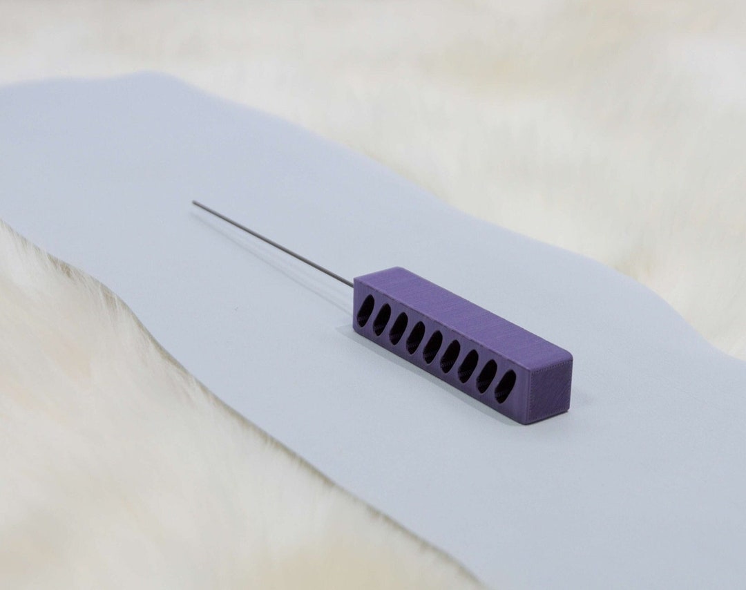 1x Square Slotted 3D Printed Misery Stick Purple - Etsy