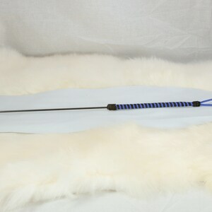 Misery Stick Suede Leather Blue and Black - Etsy