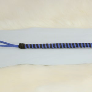 Misery Stick Suede Leather Blue and Black - Etsy