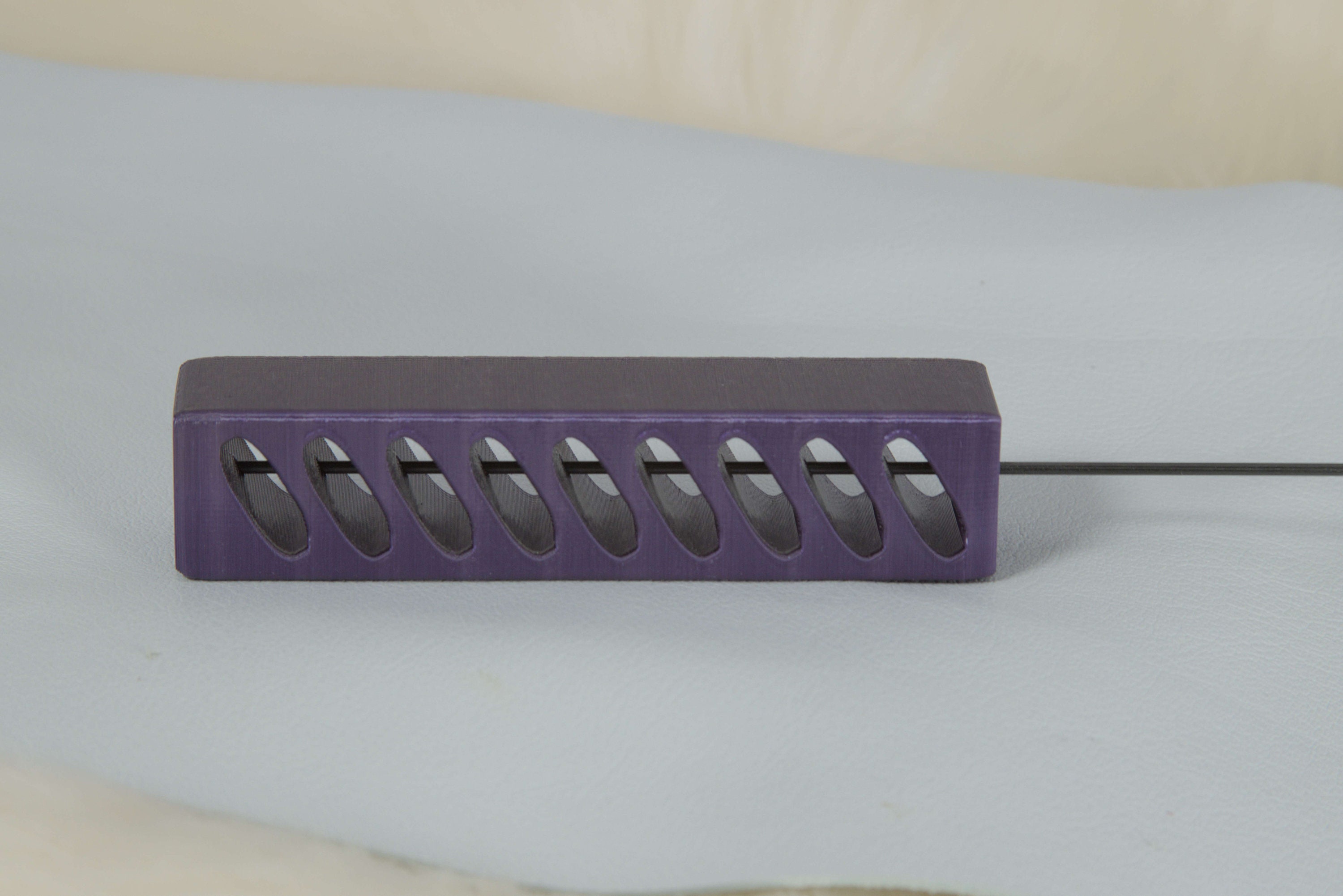 1x Square Slotted 3D Printed Misery Stick Purple - Etsy