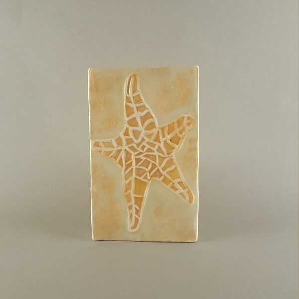 Ceramic Starfish Tile - Etsy