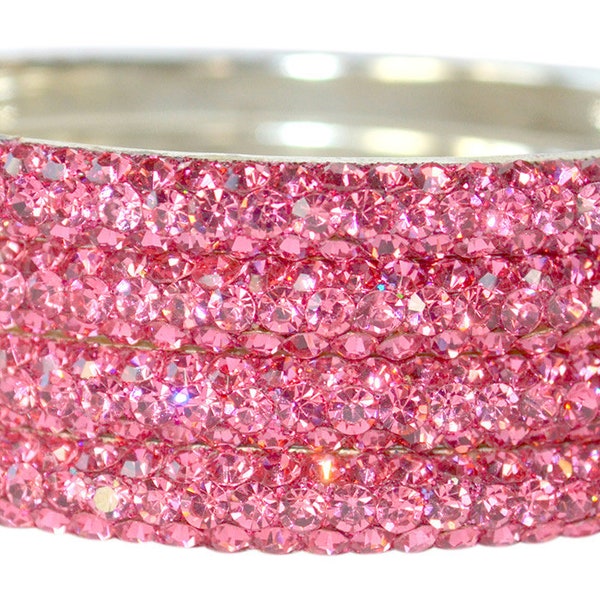 Crystal Bangle - Etsy