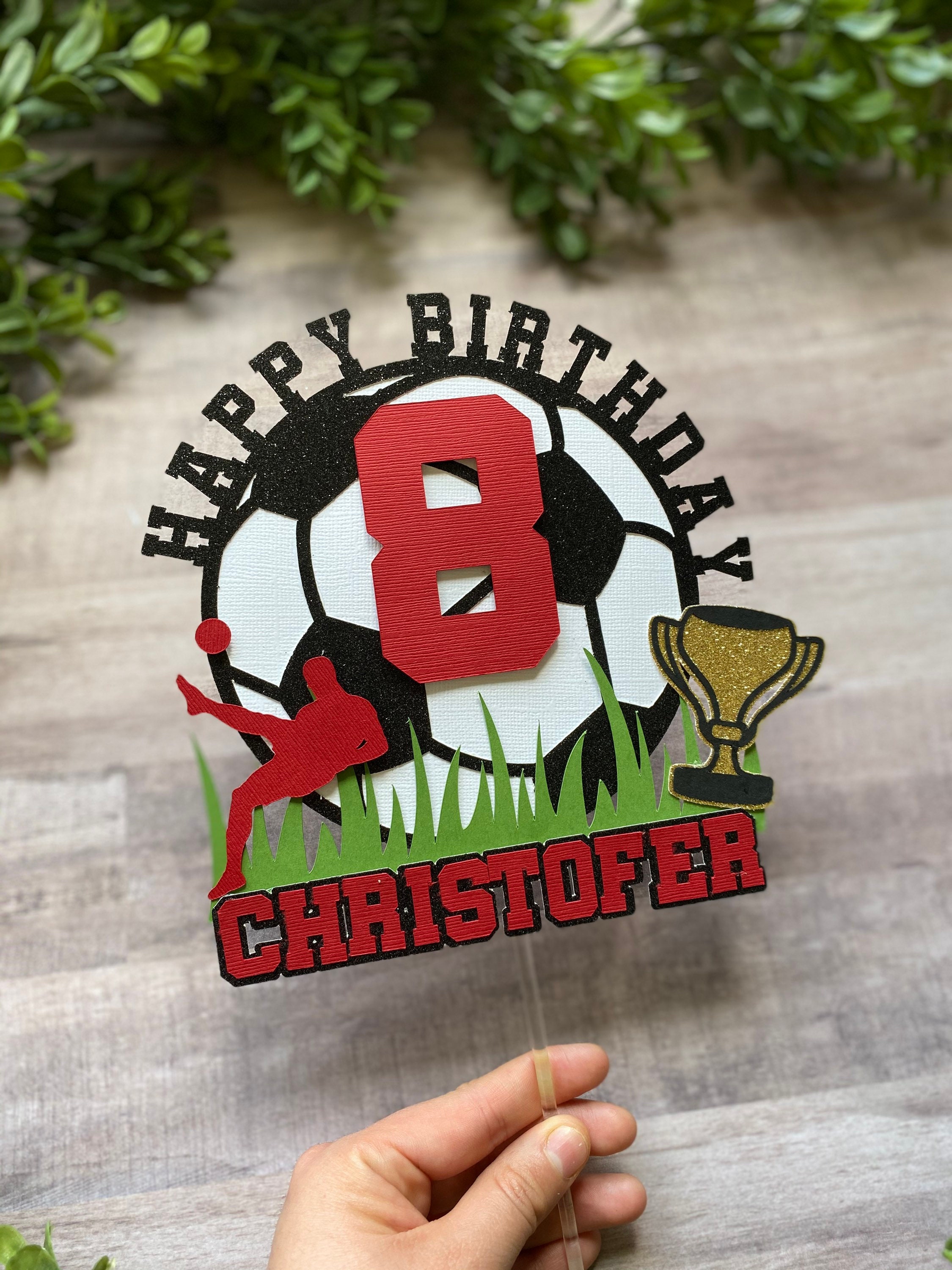 Soccer Cake Topper /sport Cake Topper/ - Etsy
