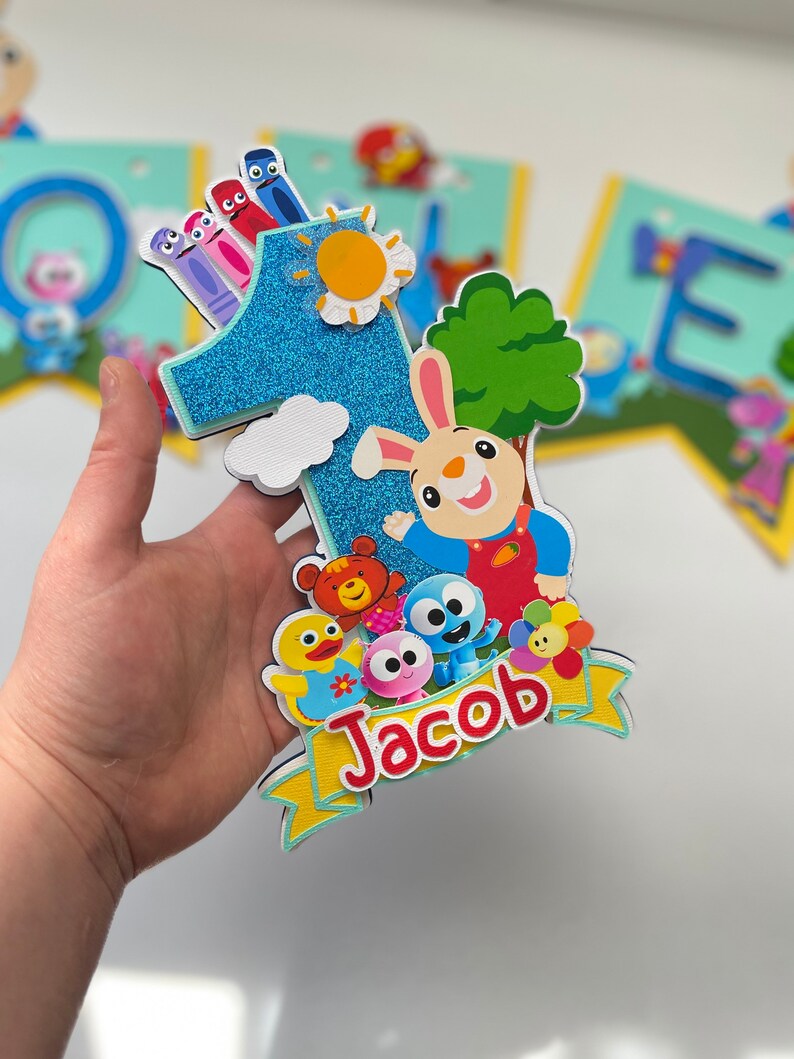 Baby First Tv Cake Topper - Etsy