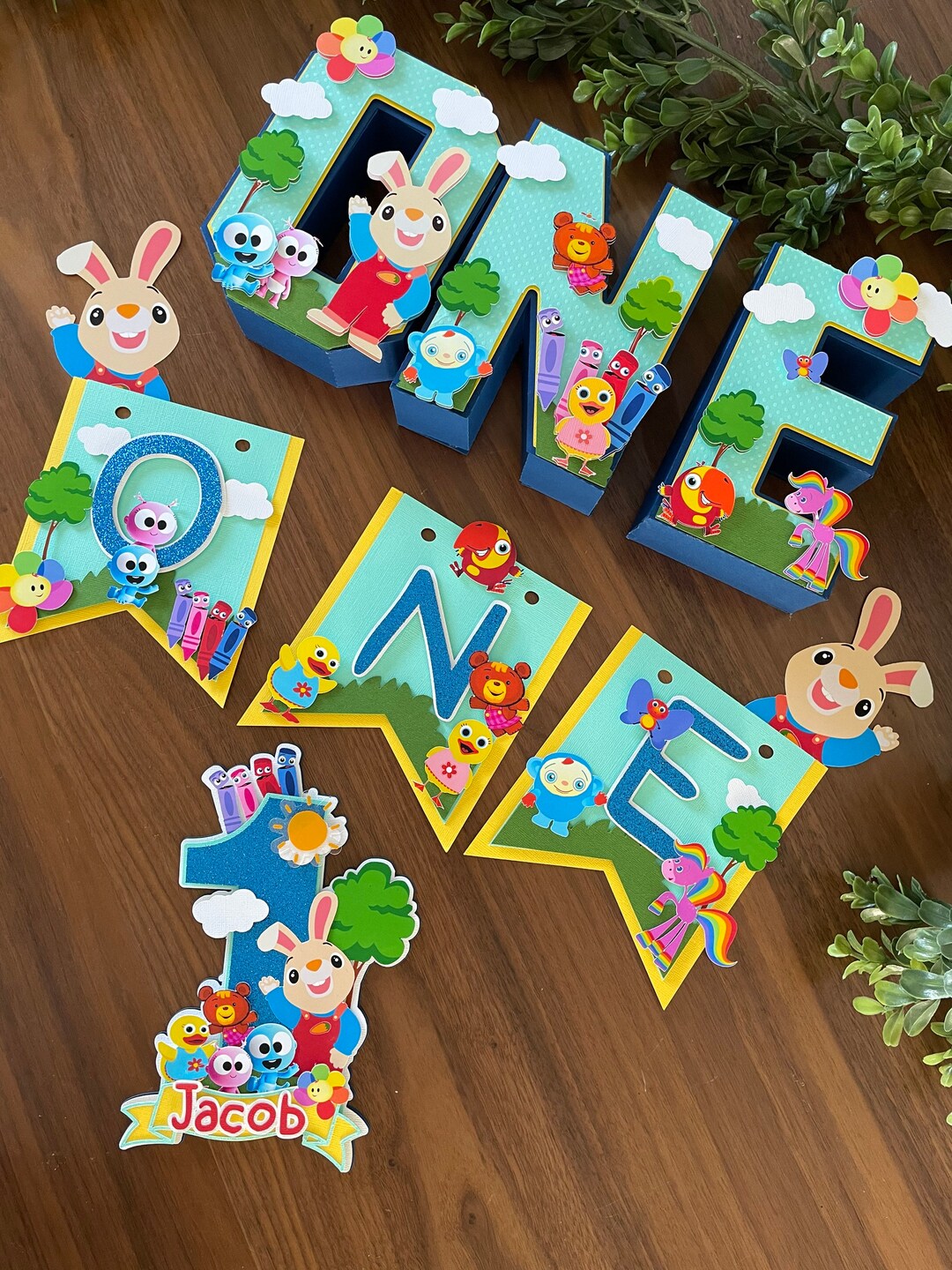 Baby First Tv High Chair Banner - Etsy