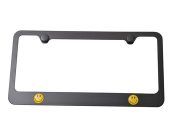 Happy Face License Plate - Etsy