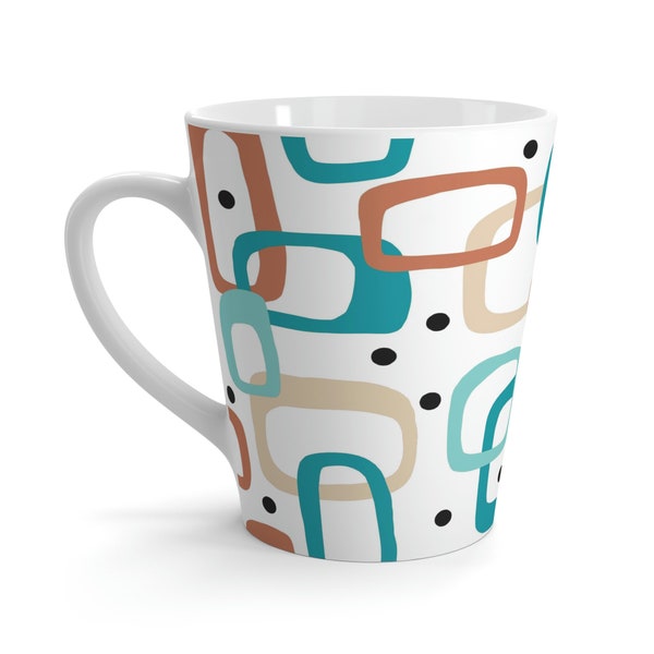 Mid Century Mug - Etsy