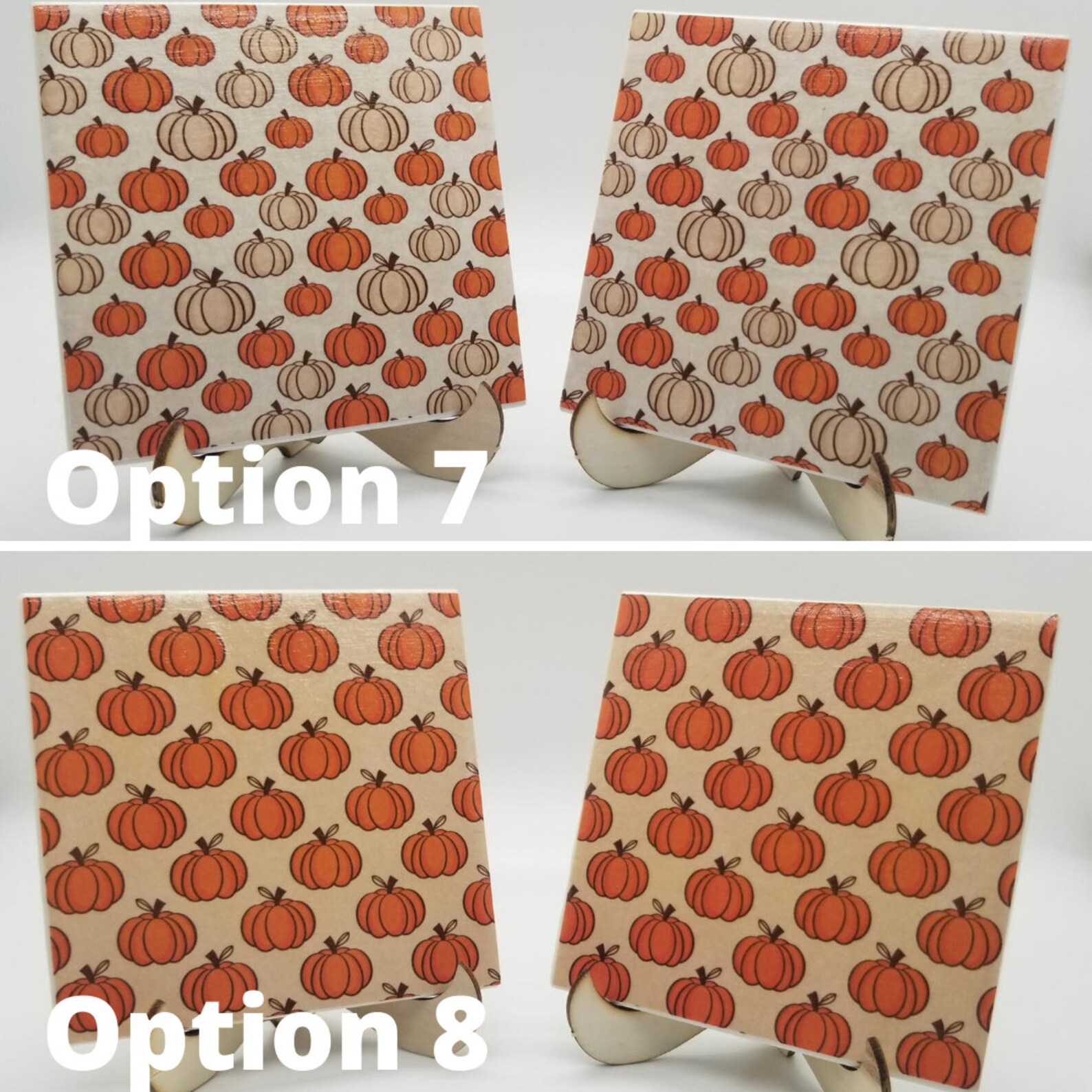 Fall Ceramic Coasters, Set of 2, Fall Decor - Etsy