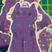 Holographic Gojo Cat Sticker Jujutsu Sorcerer Cute Cat Anime Sticker ...