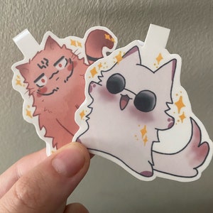 Vinyl Magnetic Gojo, Geto and Sukuna Bookmarks ~ Jujutsu Sorcerer ...