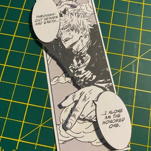 3D Anime JJK Bookmark ~ 3D Standee ~ Jujutsu Sorcerer ~ Manga Sketch ...
