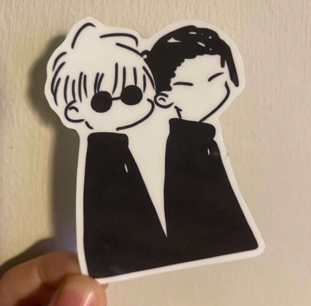 Gojo/geto Pair Sticker~ JJK ~ Jujutsu Sorcerer ~ Cute Cat Anime Sticker ...