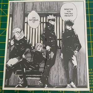 3D Anime JJK Paper Art Display ~ 3D Standee ~ Jujutsu Sorcerer ~ Manga ...