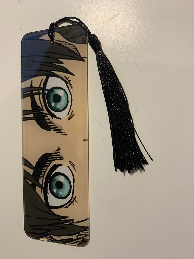 Anime Bookmark Hand Painted Anime Bookmark Manga Bookmark - Etsy