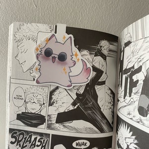 Vinyl Magnetic Gojo, Geto and Sukuna Bookmarks ~ Jujutsu Sorcerer ...