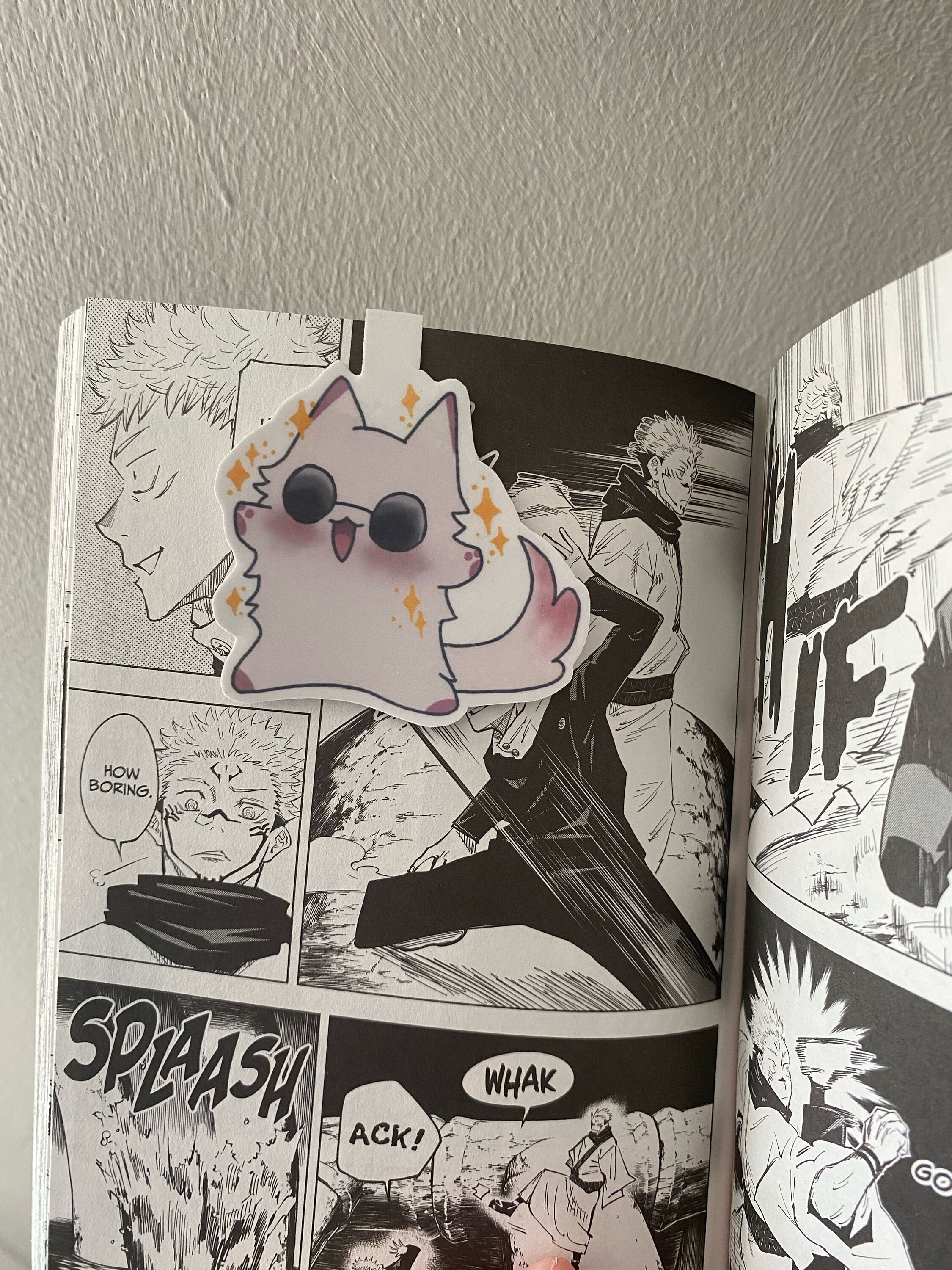 Vinyl Magnetic Gojo Geto and Sukuna Bookmarks Jujutsu - Etsy Australia