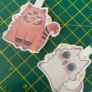 Vinyl Magnetic Gojo, Geto and Sukuna Bookmarks ~ Jujutsu Sorcerer ...