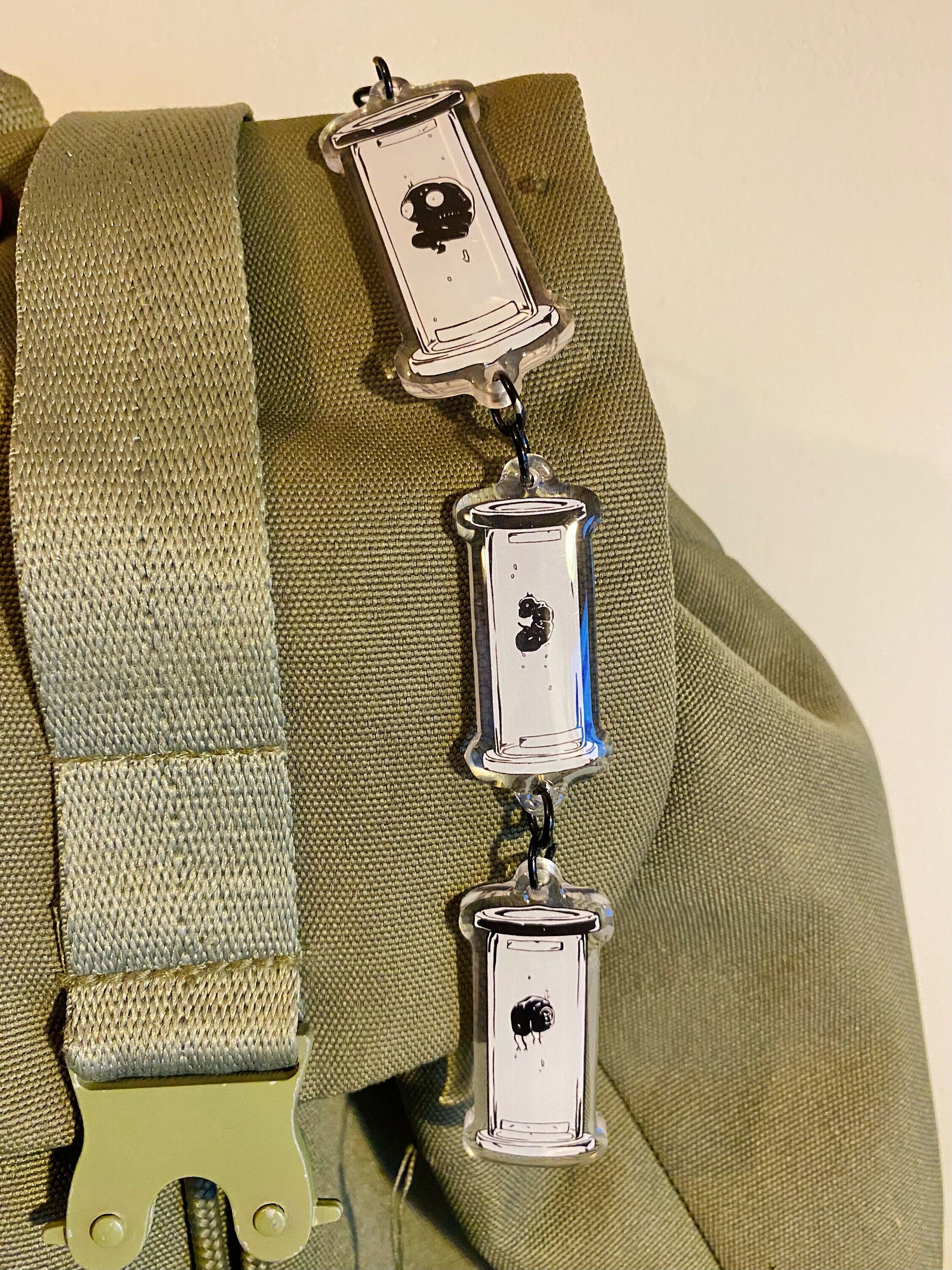 Acrylic Cursed Womb Death Paintings Keychain Jujutsu Sorcerer Anime ...