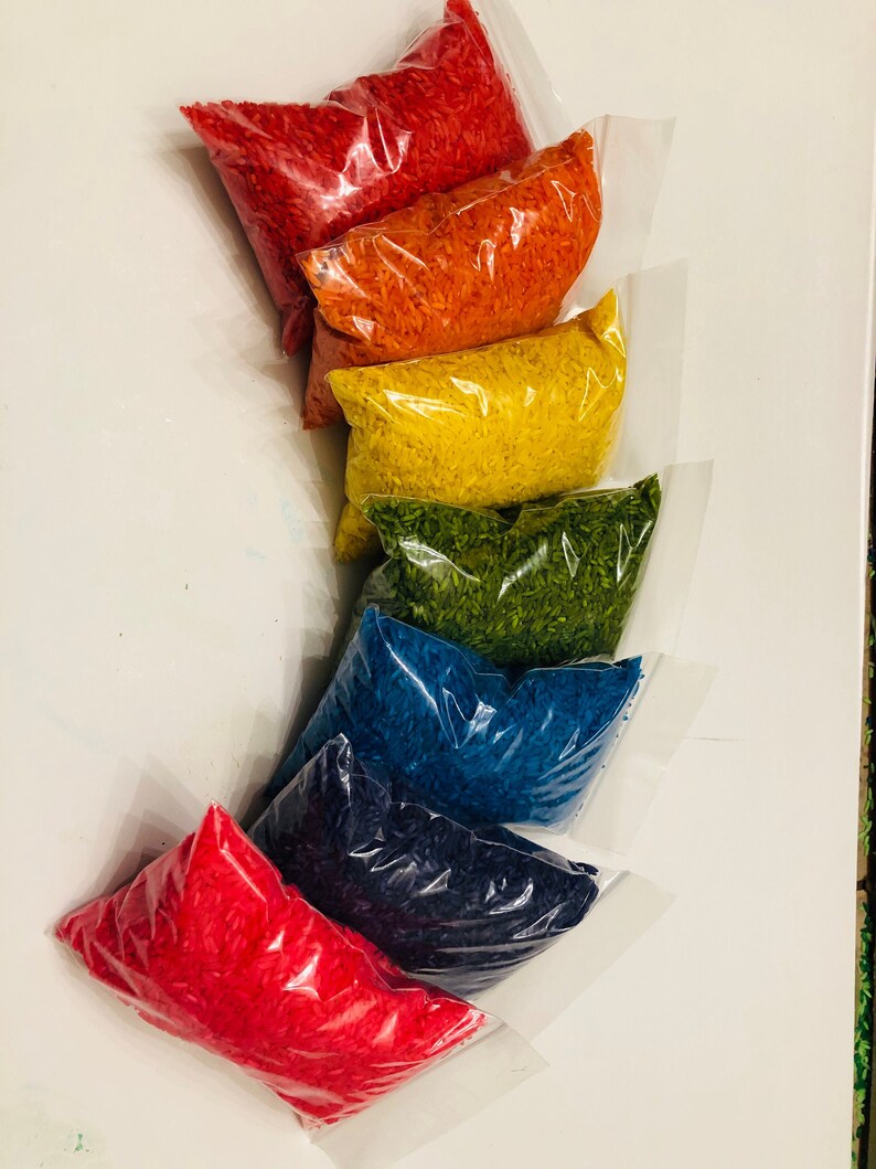 Colored Rice | Etsy