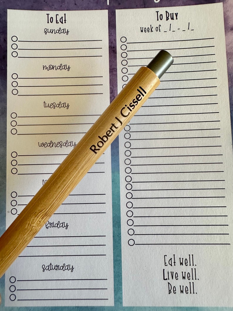 Personalized Bamboo Pens Custom Pens Business Pens Promotional ...