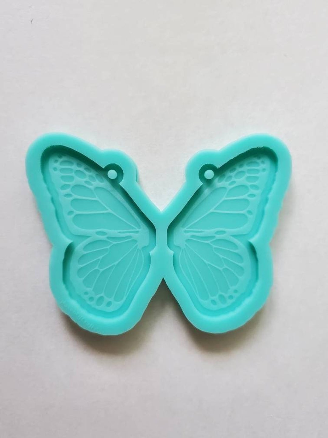 Made to Order Monarch Butterfly Wings Shiny Silicone Earring Mold - Etsy