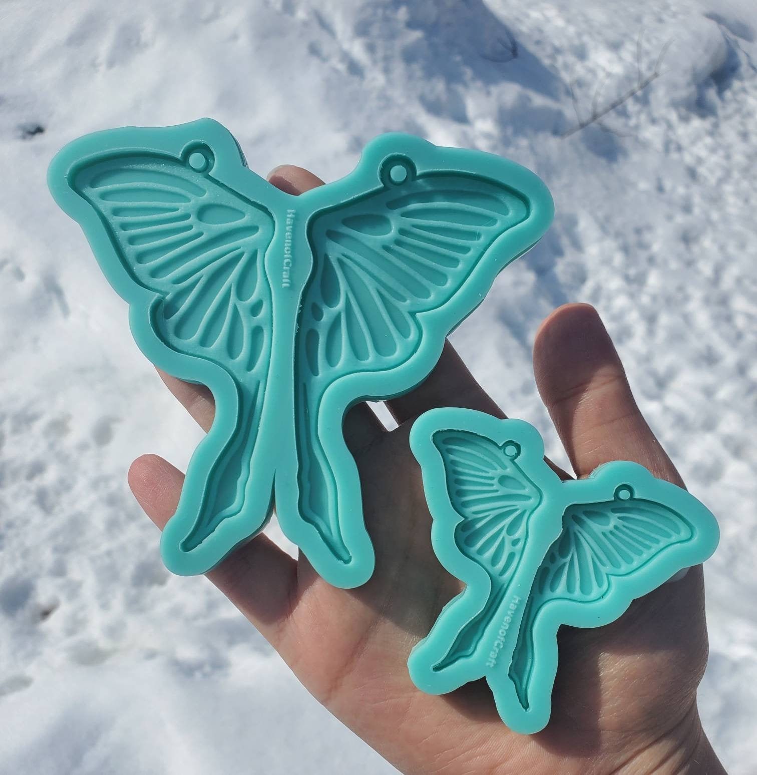 Made to Order Luna Moth Butterfly Wings Shiny Silicone - Etsy