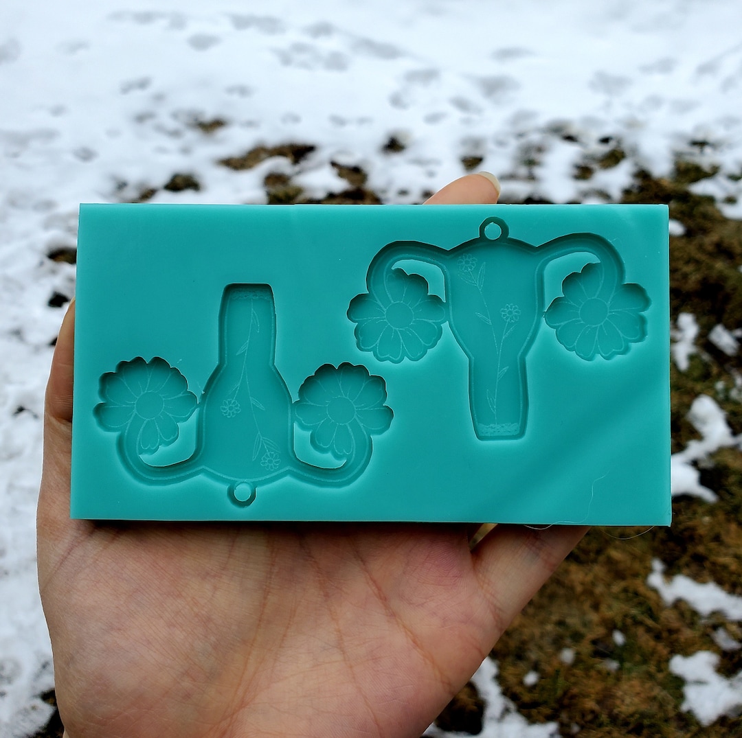 Made to Order Flora Uterus Mold Shiny Silicone Mold - Etsy