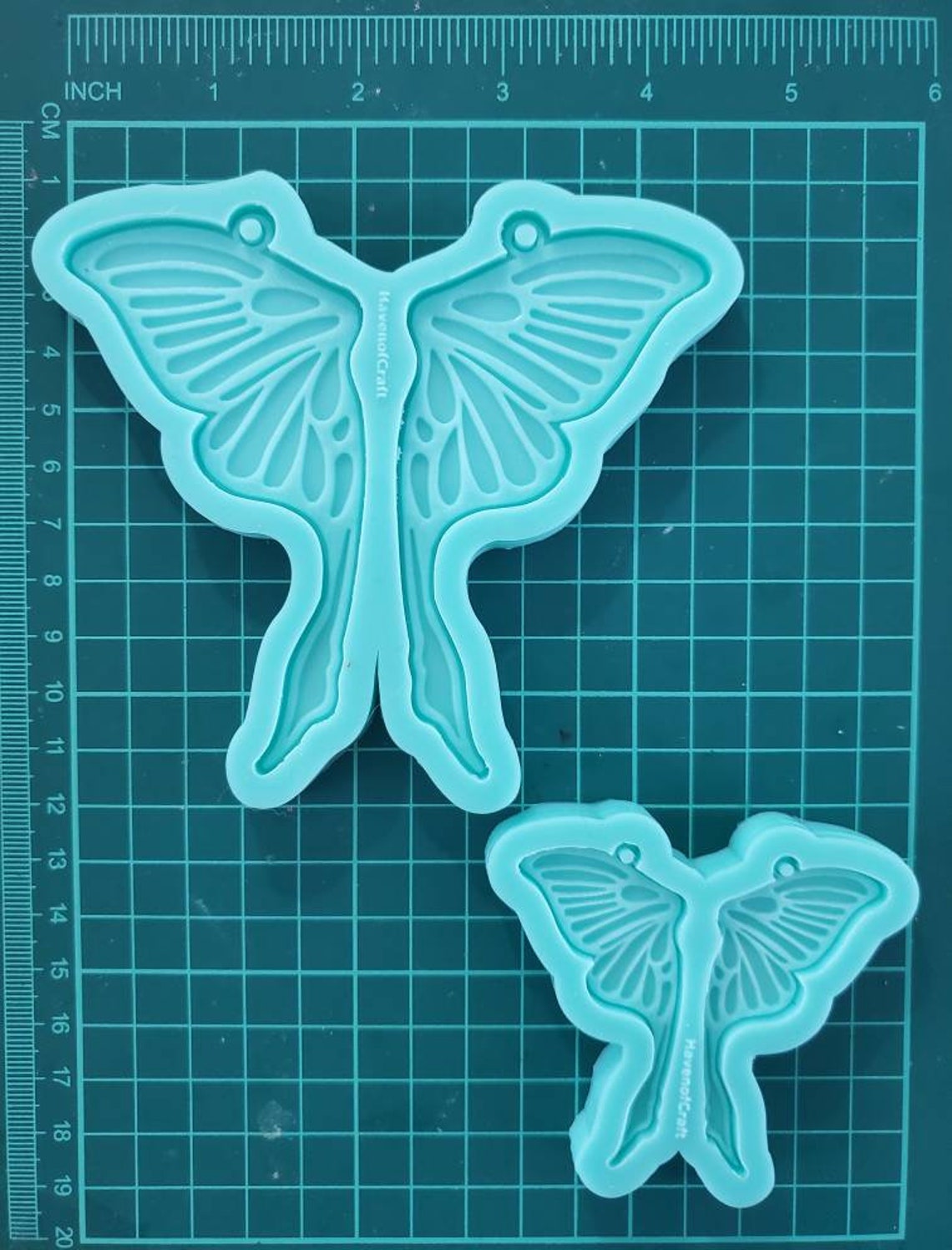Made to Order Luna Moth Butterfly Wings Shiny Silicone - Etsy
