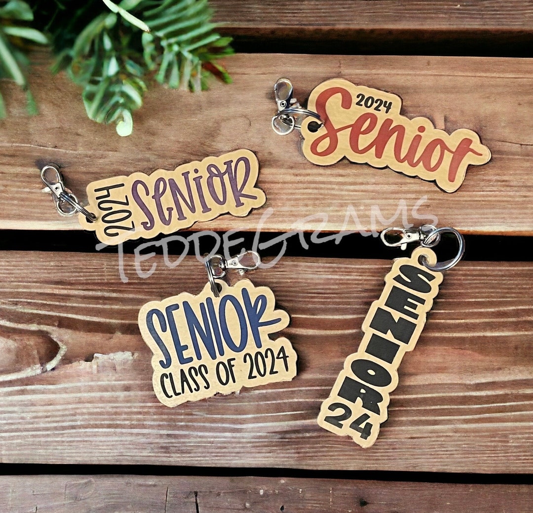 2024 Senior Keychain, Variations Included, Class of 2024 Keychain ...