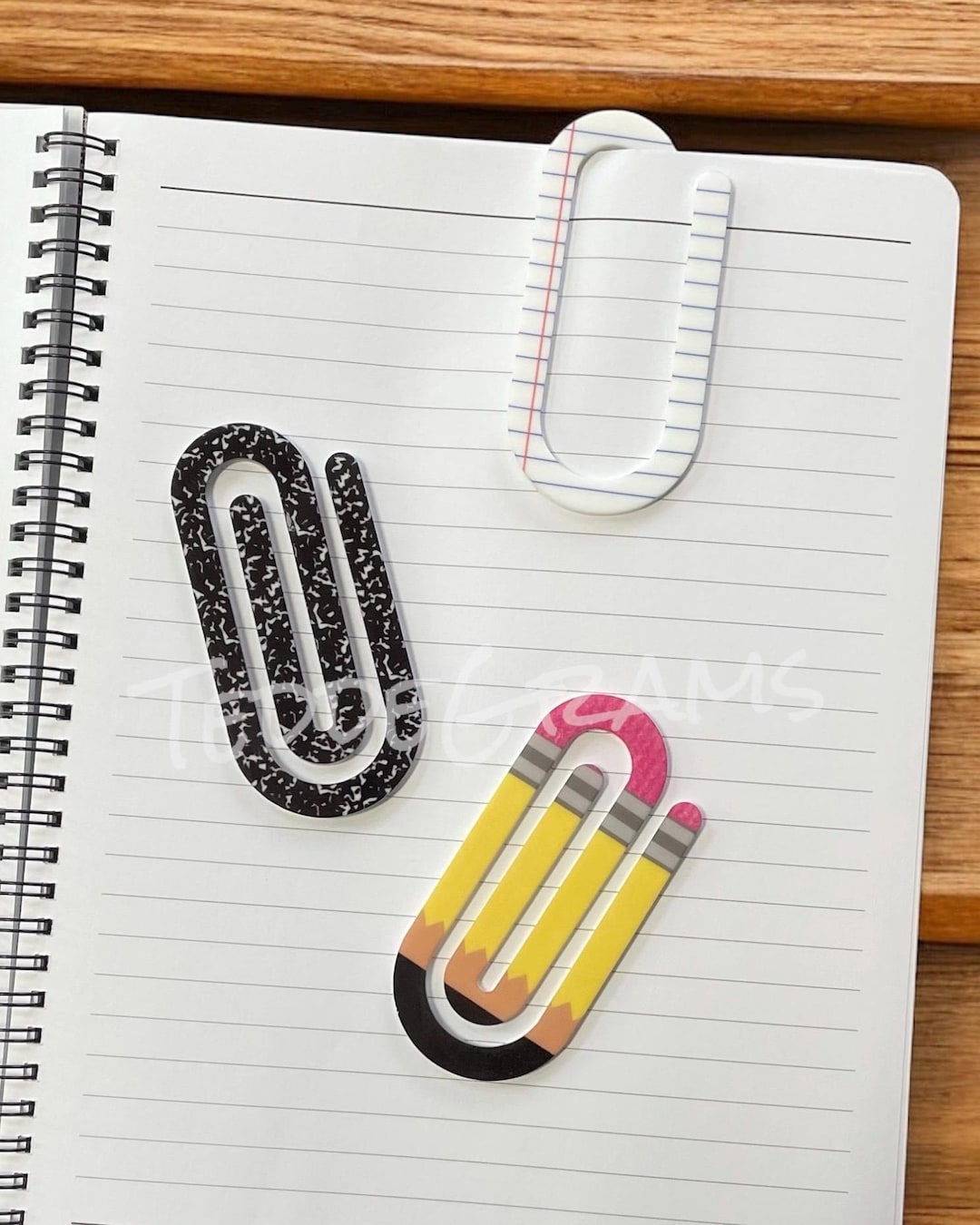 Jumbo Acrylic School Paper Clips, Teacher Paper Clip, Acrylic Paper ...