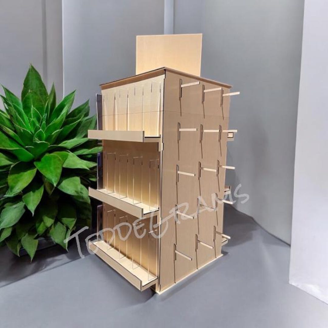 Bookmark Display Laser File, Rotating Bookmark Display Laser File, SVG ...