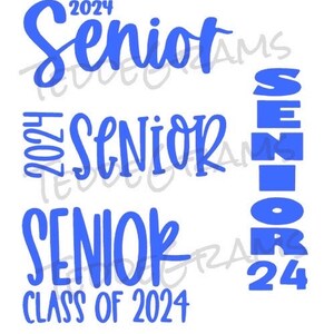 2024 Senior Keychain, Variations Included, Class of 2024 Keychain ...