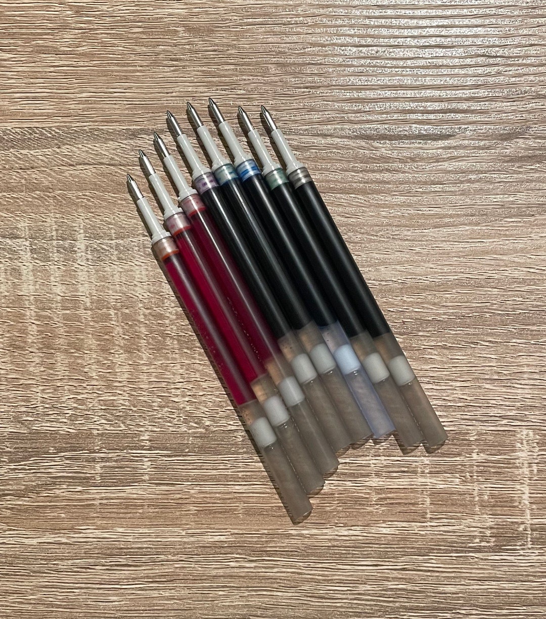 Pentel Colored Gel Ink Refills, Rainbow Set - Etsy
