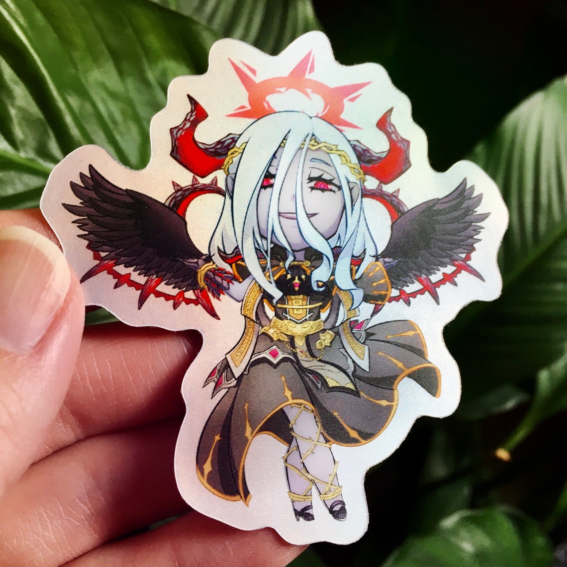 Condemned Darklord Sticker holographic - Etsy