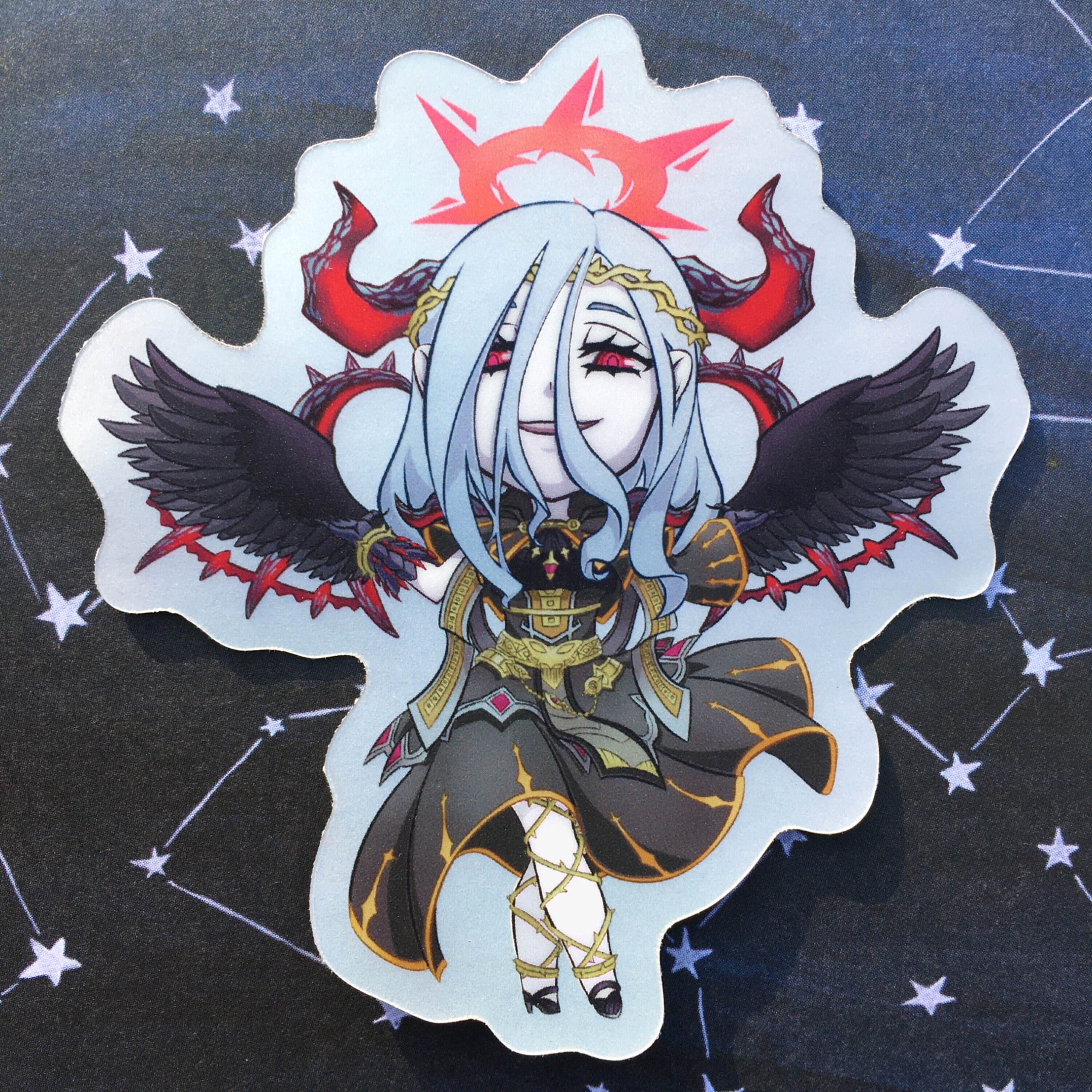 Condemned Darklord Sticker holographic - Etsy