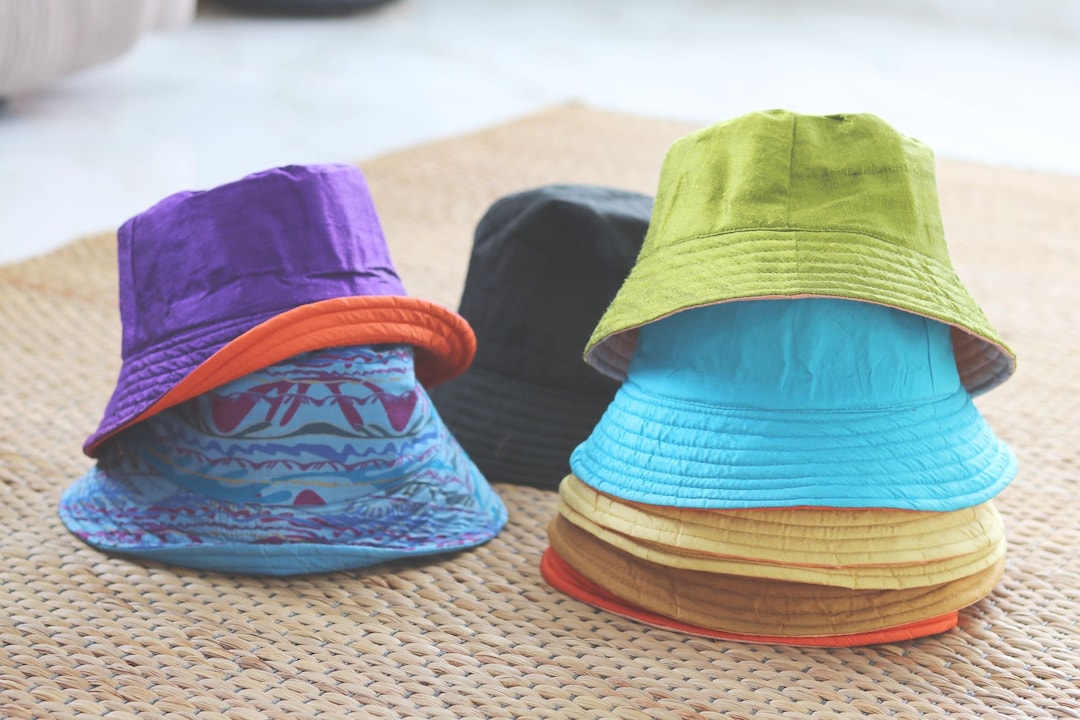 FREE SIZE (MED) Reversible Silk Bucket-hat Hand Loomed Premium Mulberry ...