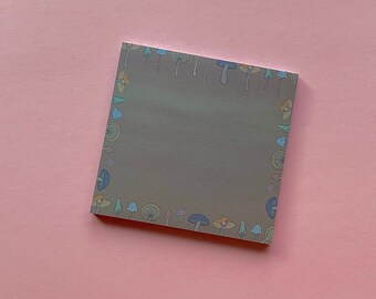 Mushroom Sticky Notes - Etsy