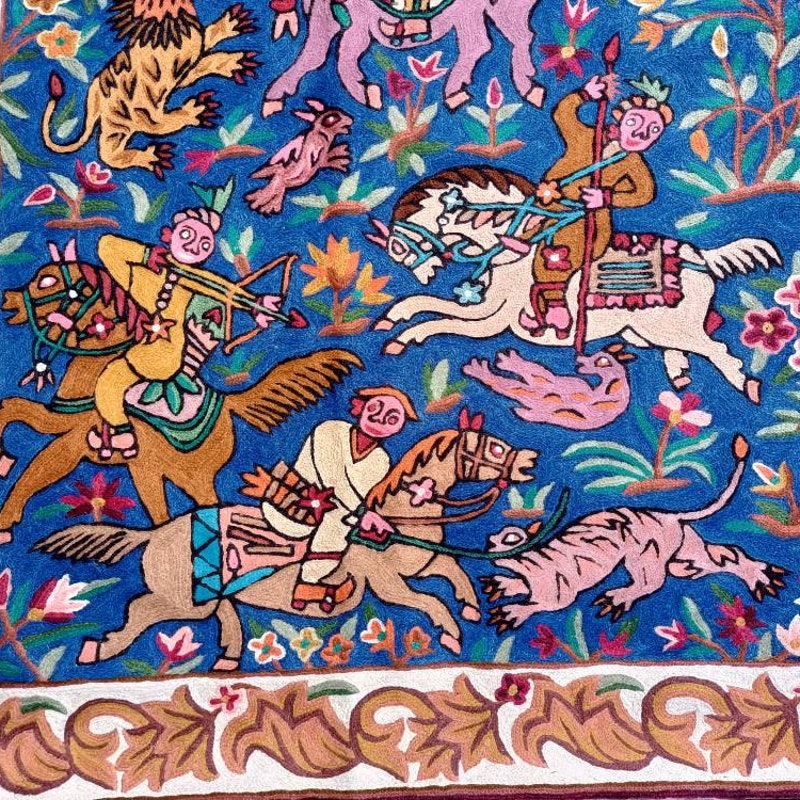 Hunting Scene - Etsy