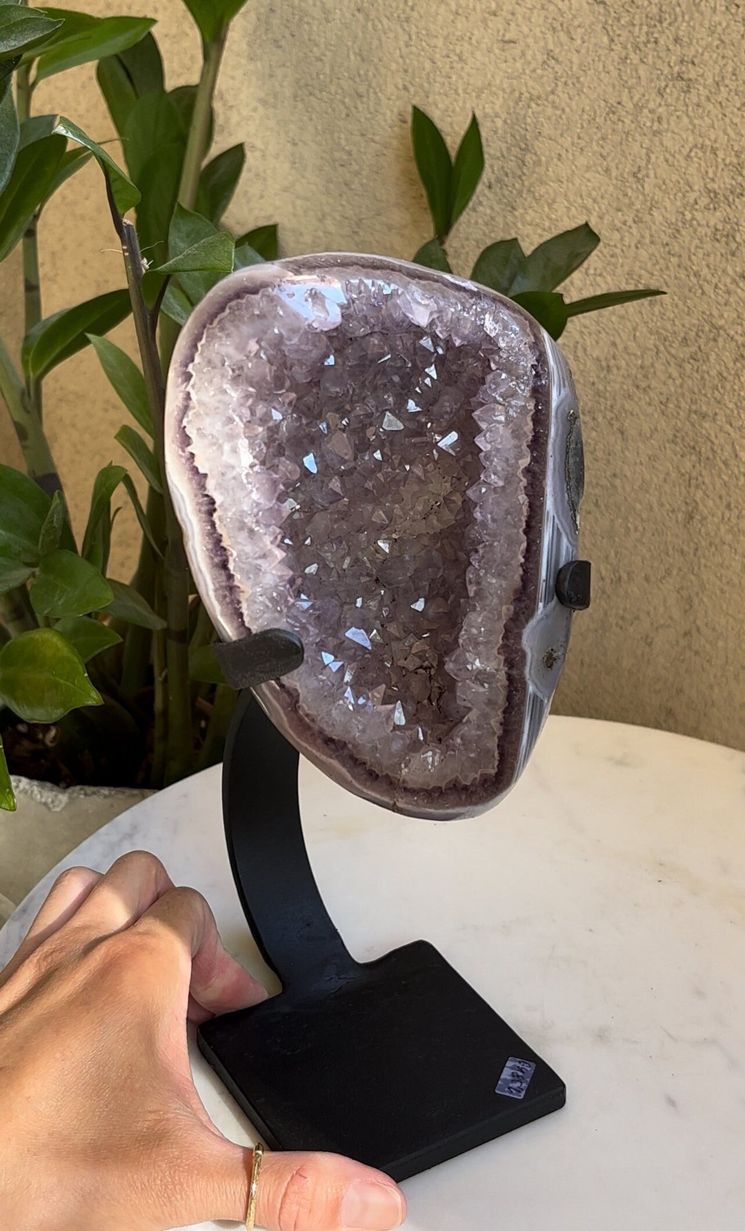 Amethyst Display Amethyst Gifts Collector Amethyst Amethyst With Base - Etsy