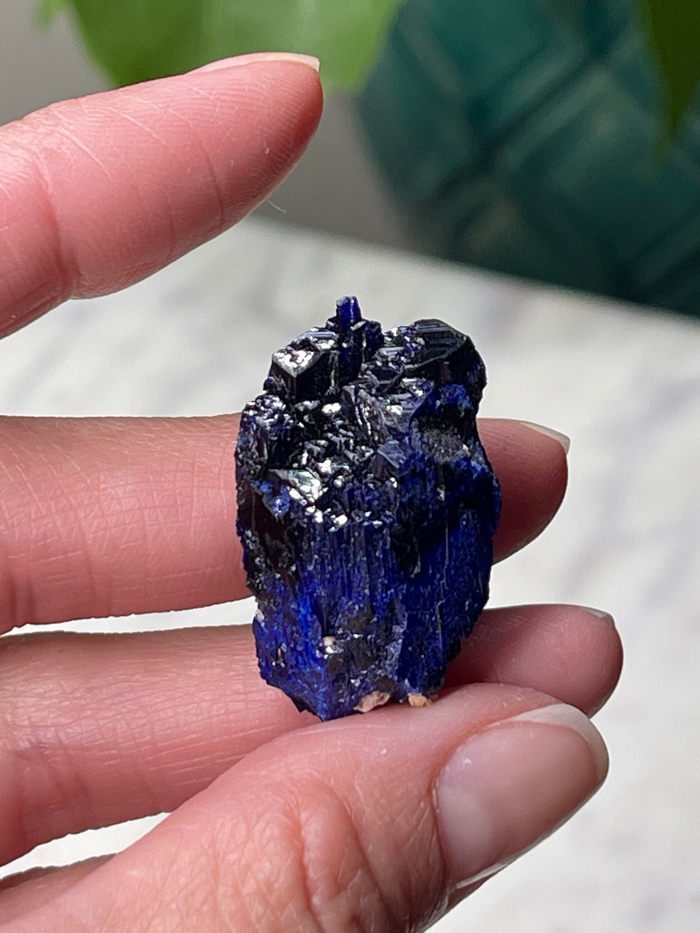 Amazing Deep Blue Azurite From Morocco. - Etsy